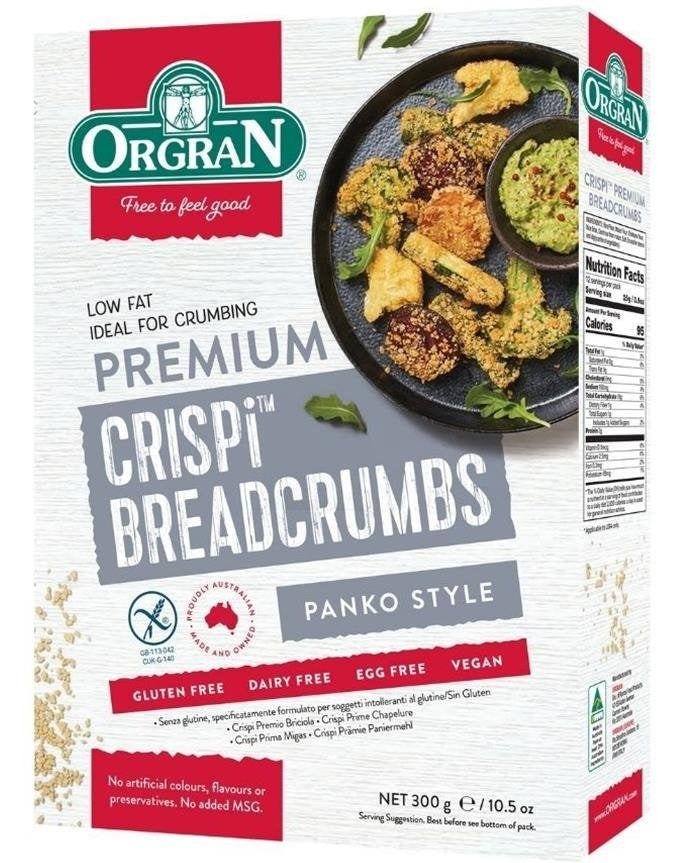 Orgran Crispi Breadcrumbs Panko Style
