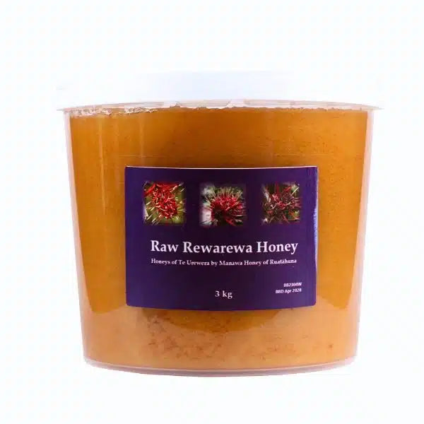 Raw Rewarewa Honey 3kg - Buy Online | Farm Fresh Direct