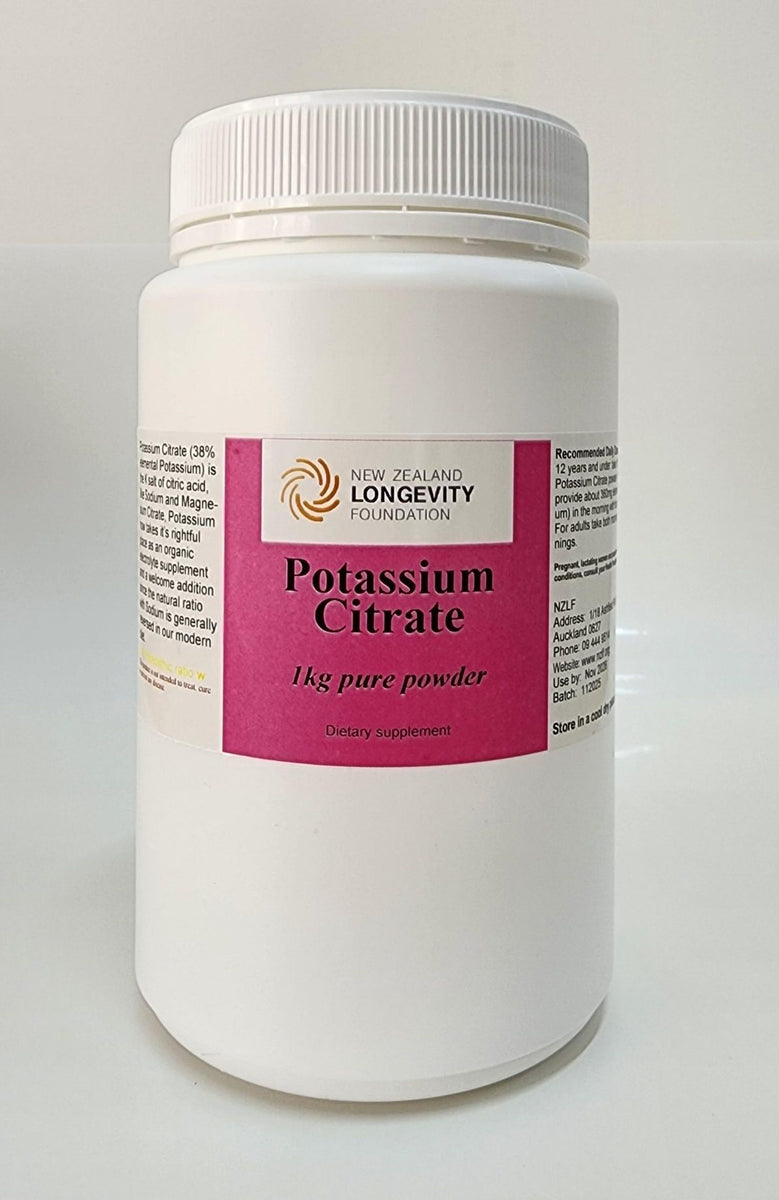 Potassium Citrate, 1kg Pure Powder