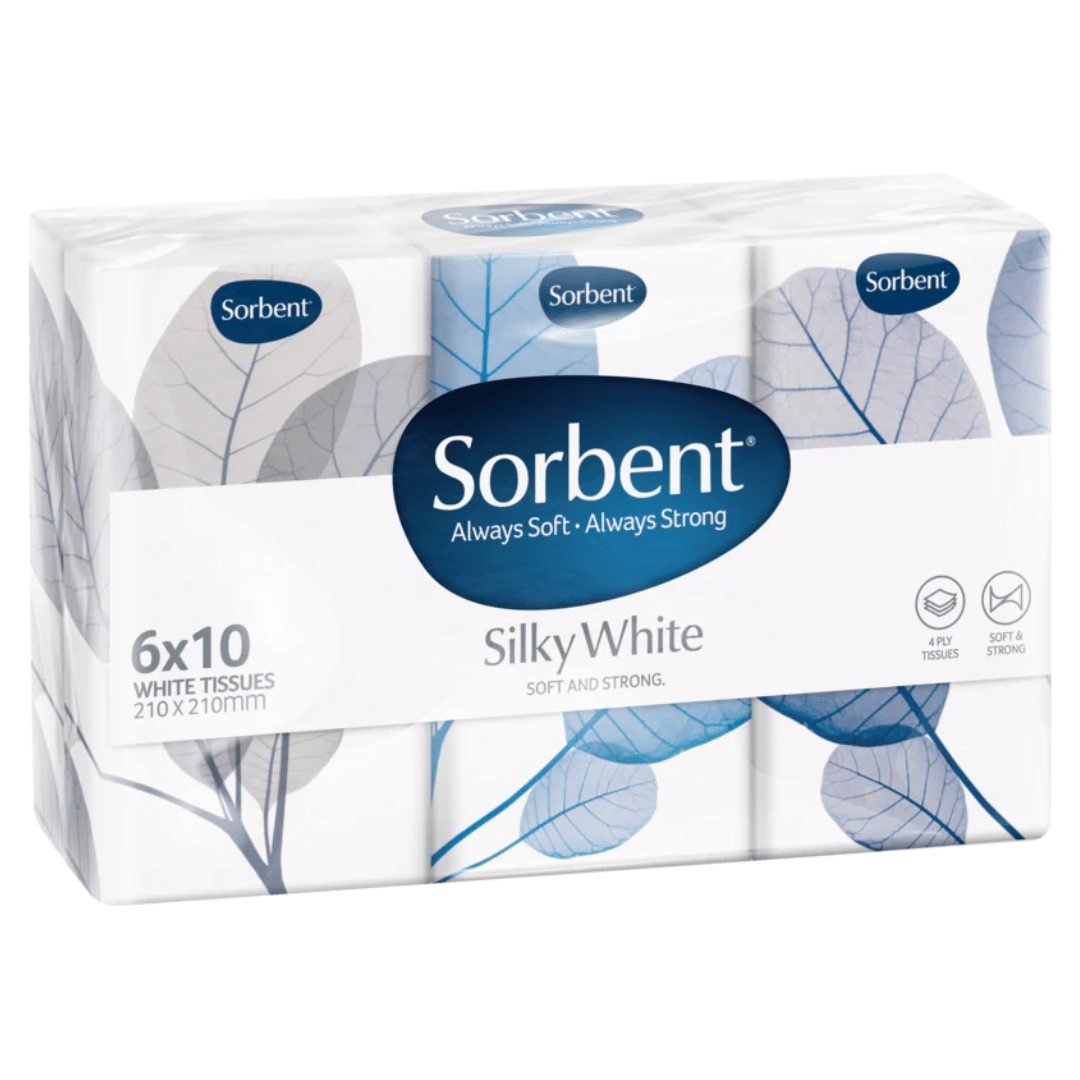 Sorbent Silky White Tissue Pack - Buy Online | Farm Fresh Direct