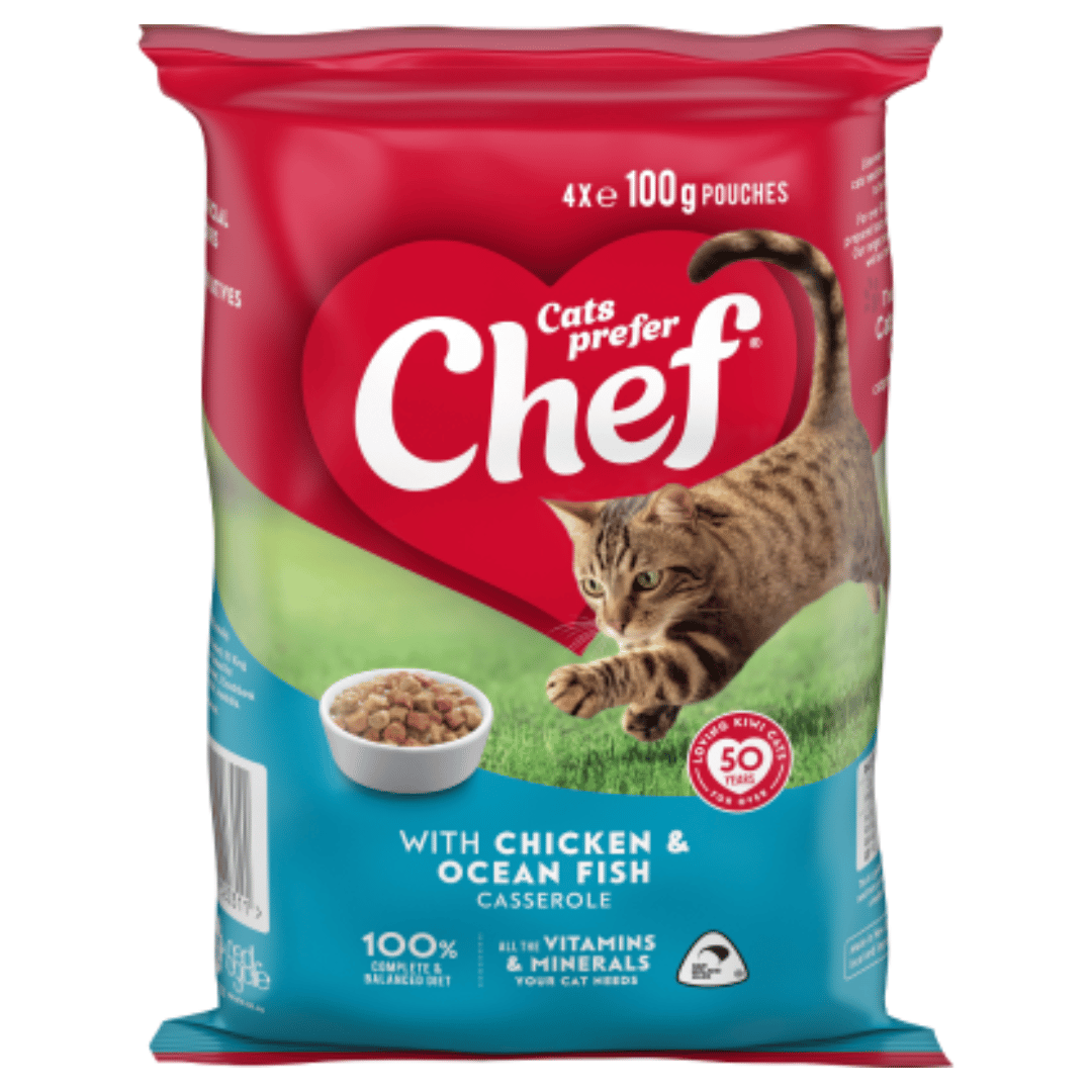 Chef with Chicken & Ocean Fish 400g