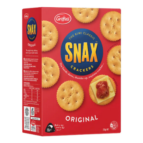 Griffins Snax Crackers - 250g - Buy Online | Farm Fresh Direct