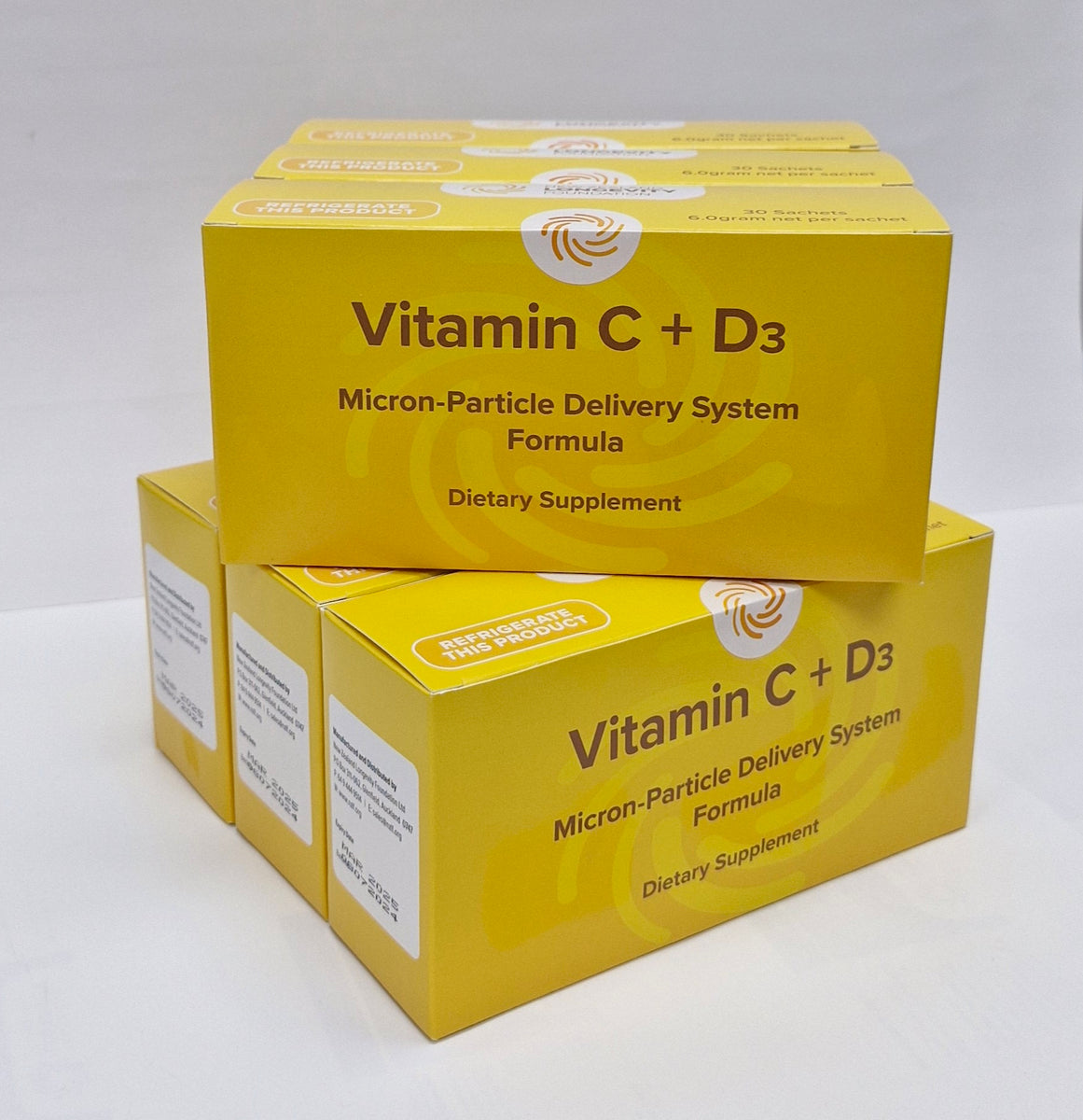 Micron-particle Vit C +D3 - 6 Boxes