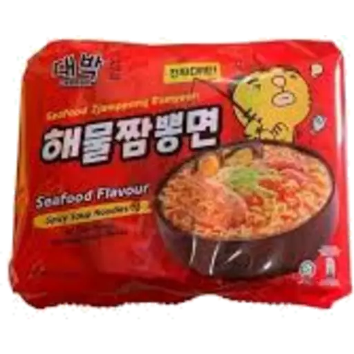 Daebak Seafood Ramyeon 5 x 103g - Buy Online | Farm Fresh Direct