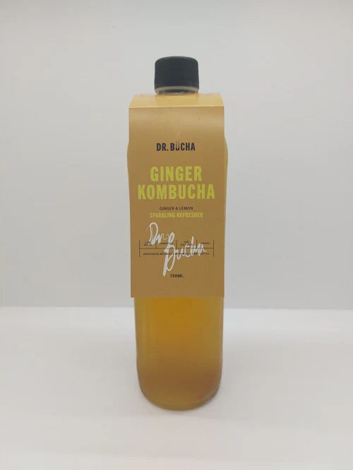 DR BUCHA KOMBUCHA GINGER & LEMON 750ML - Buy Online | Farm Fresh Direct