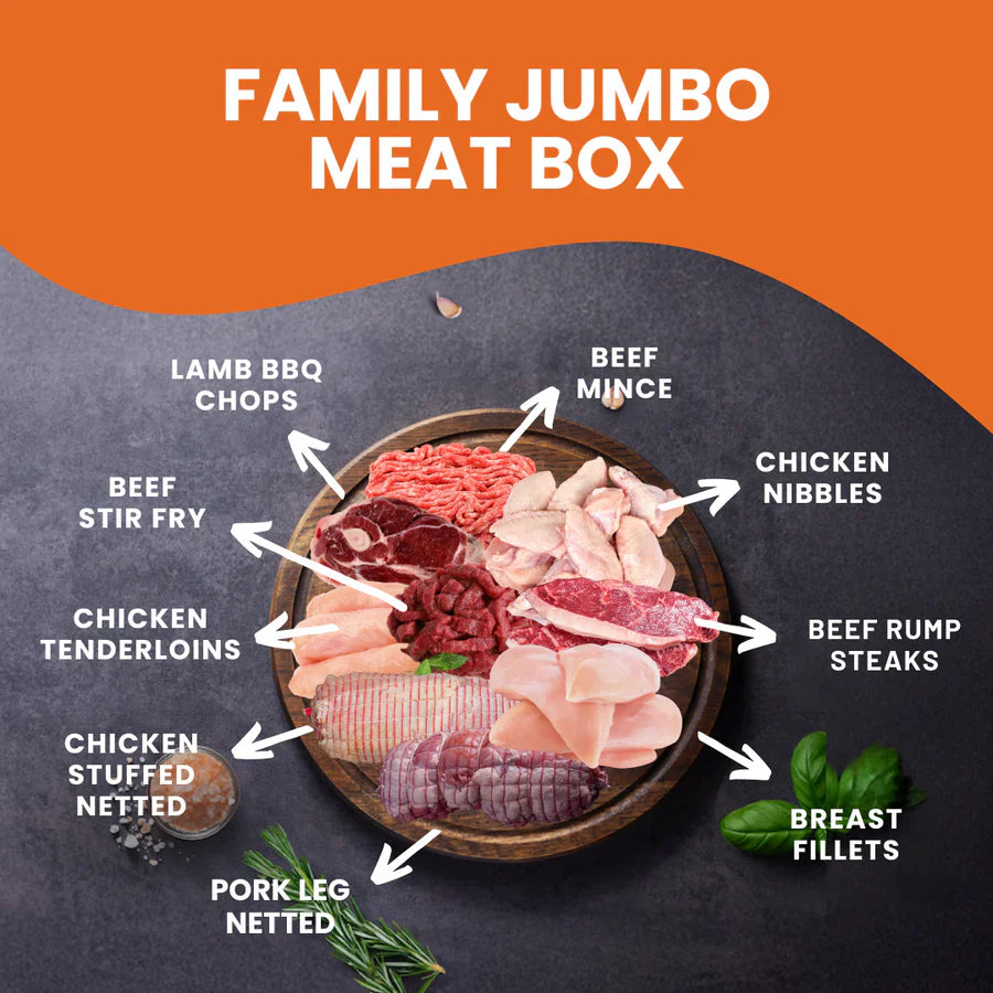 FAMILY JUMBO MEAT BOX - Buy Online | Farm Fresh Direct