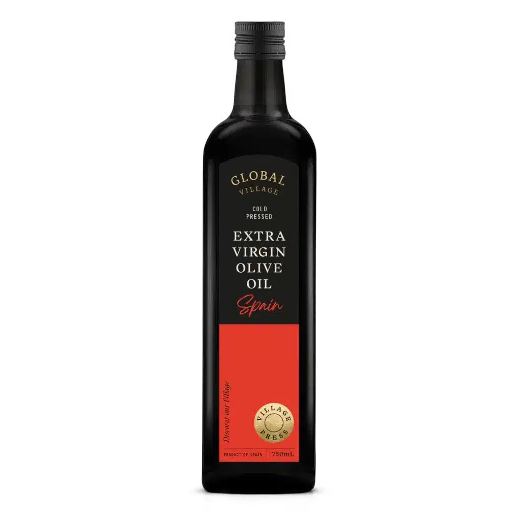 Global Village Extra Virgin Olive Oil Spain 750ml - Buy Online | Farm ...