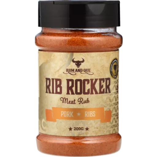 Rum And Que Rib Rocker Meat Rub 200g - Buy Online | Farm Fresh Direct