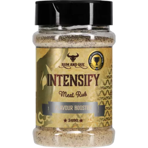 Rum And Que Intensify Meat Rub Flavour Booster 240g - Buy Online | Farm ...