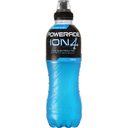 Powerade Ion4 Mountain Blast Sports Drink Sipper Cap 4mL - Buy Online ...
