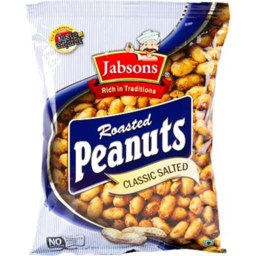 Jabsons Roasted Peanuts Salted 140g - Buy Online | Farm Fresh Direct