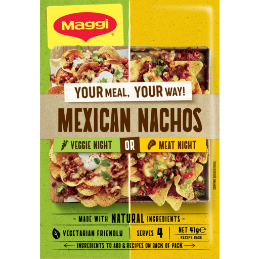 Maggi Dry Recipe Bases Your Meal Your Way Mexican Nachos 41g - Buy ...
