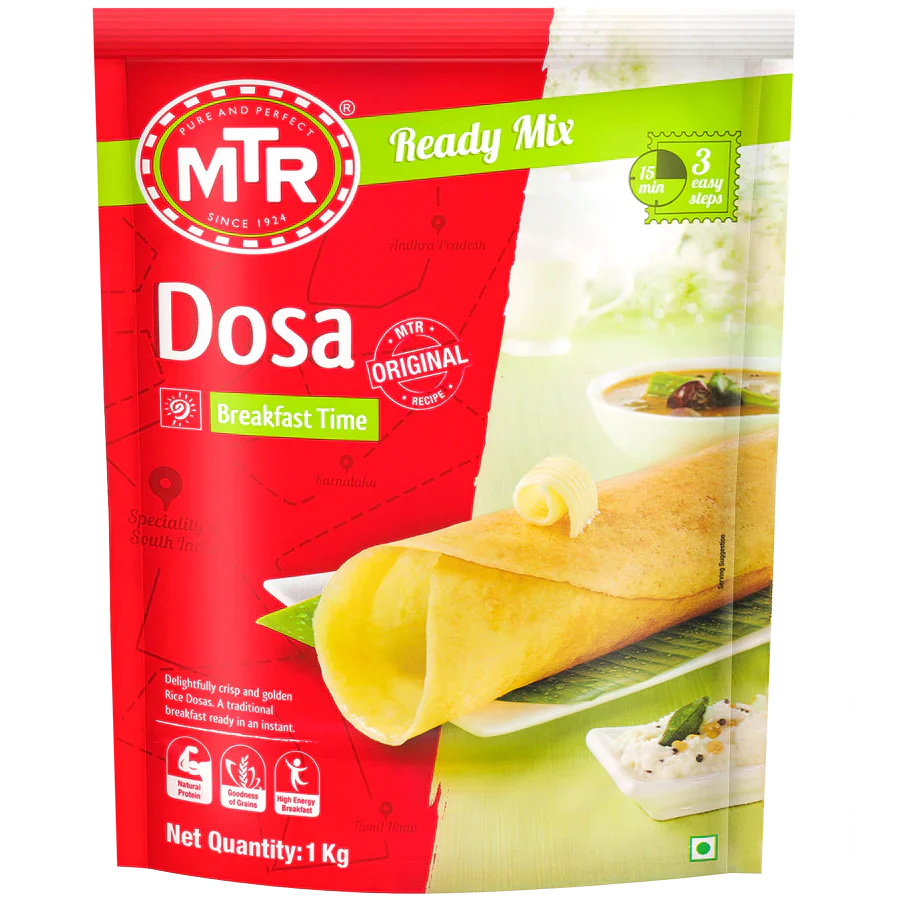 MTR Dosa Mix 1kg - Buy Online | Farm Fresh Direct