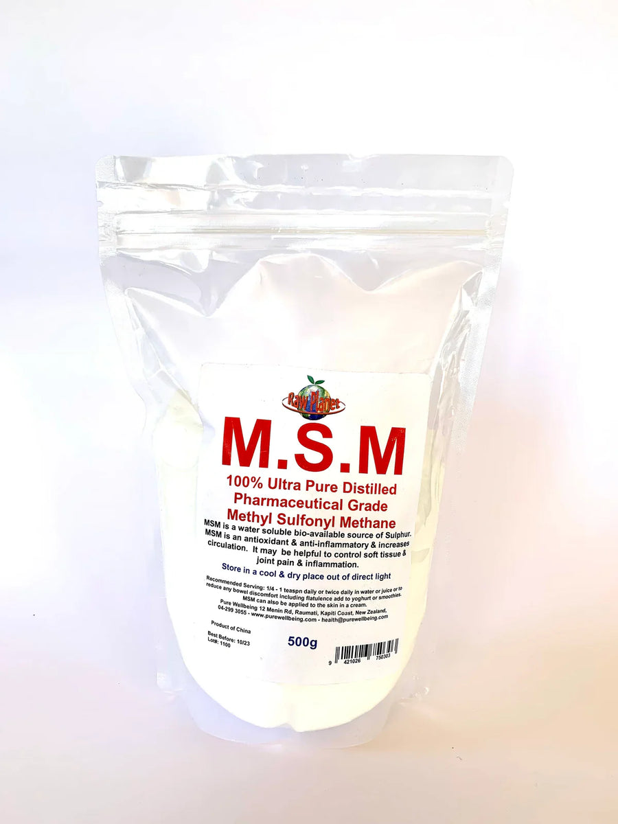 RAW PLANET MSM POWDER 500g - Buy Online | Farm Fresh Direct