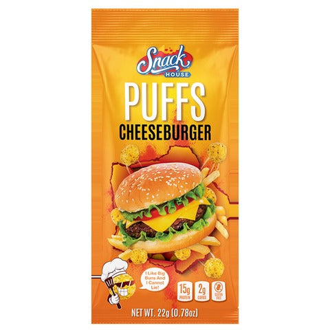 Cheeseburger Puffs- 30g - Buy Online | Farm Fresh Direct