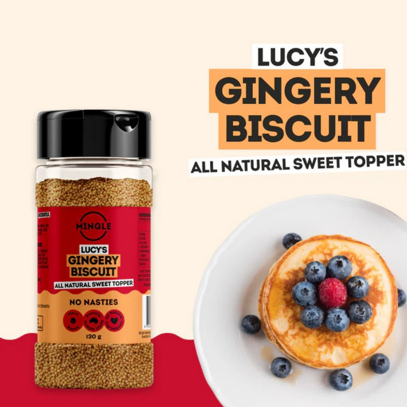 GINGERY BISCUIT SWEET TOPPER 120g - Buy Online | Farm Fresh Direct